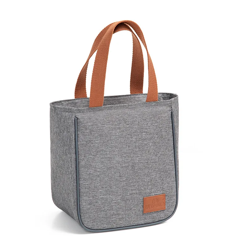 Small Insulated Lunch Bag Mini Portable Reusable Lunch Box Cooler Tote ...