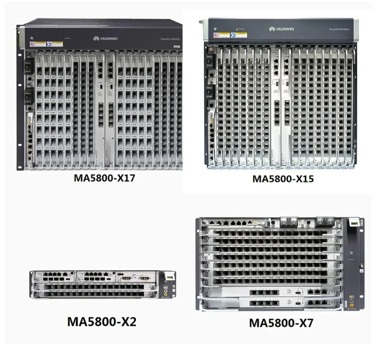 Huawei De 8 Puertos Ma5800 X 17 5800 X2 X7 5800x2 Smart Olt Gpon 8 Port ...