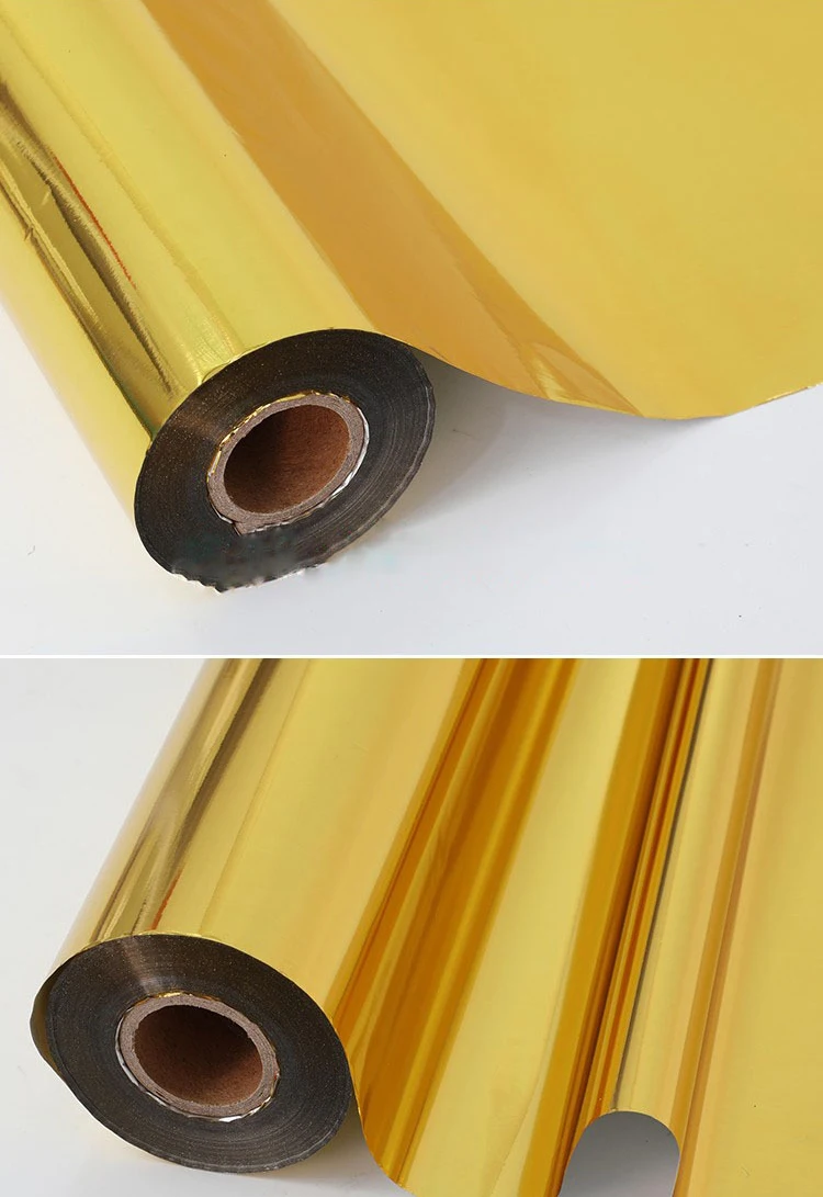 32cm*100m DTF Printing Gold Hot Stamping Foil for UV DTF Printer