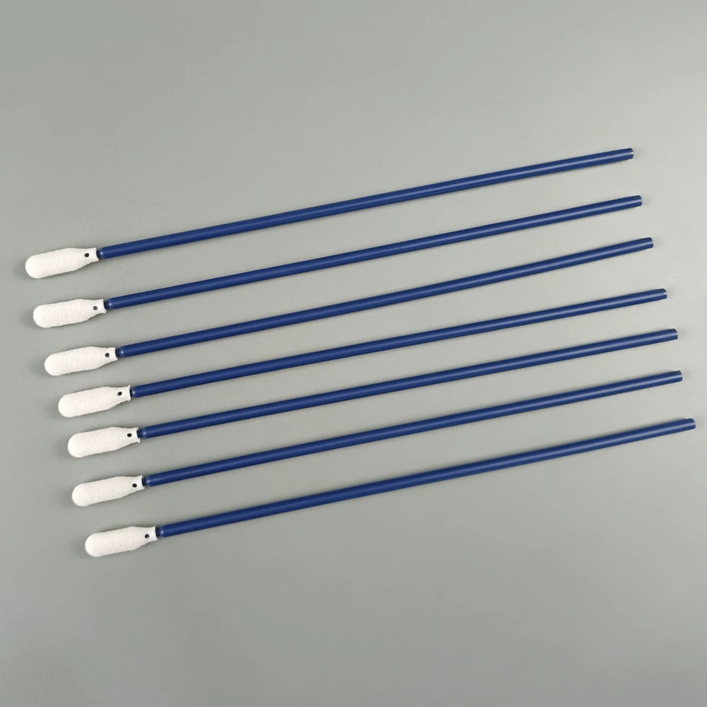 163mm Overlong Length Open-cell Sponge Swabsticks For Cleanroom Lint ...