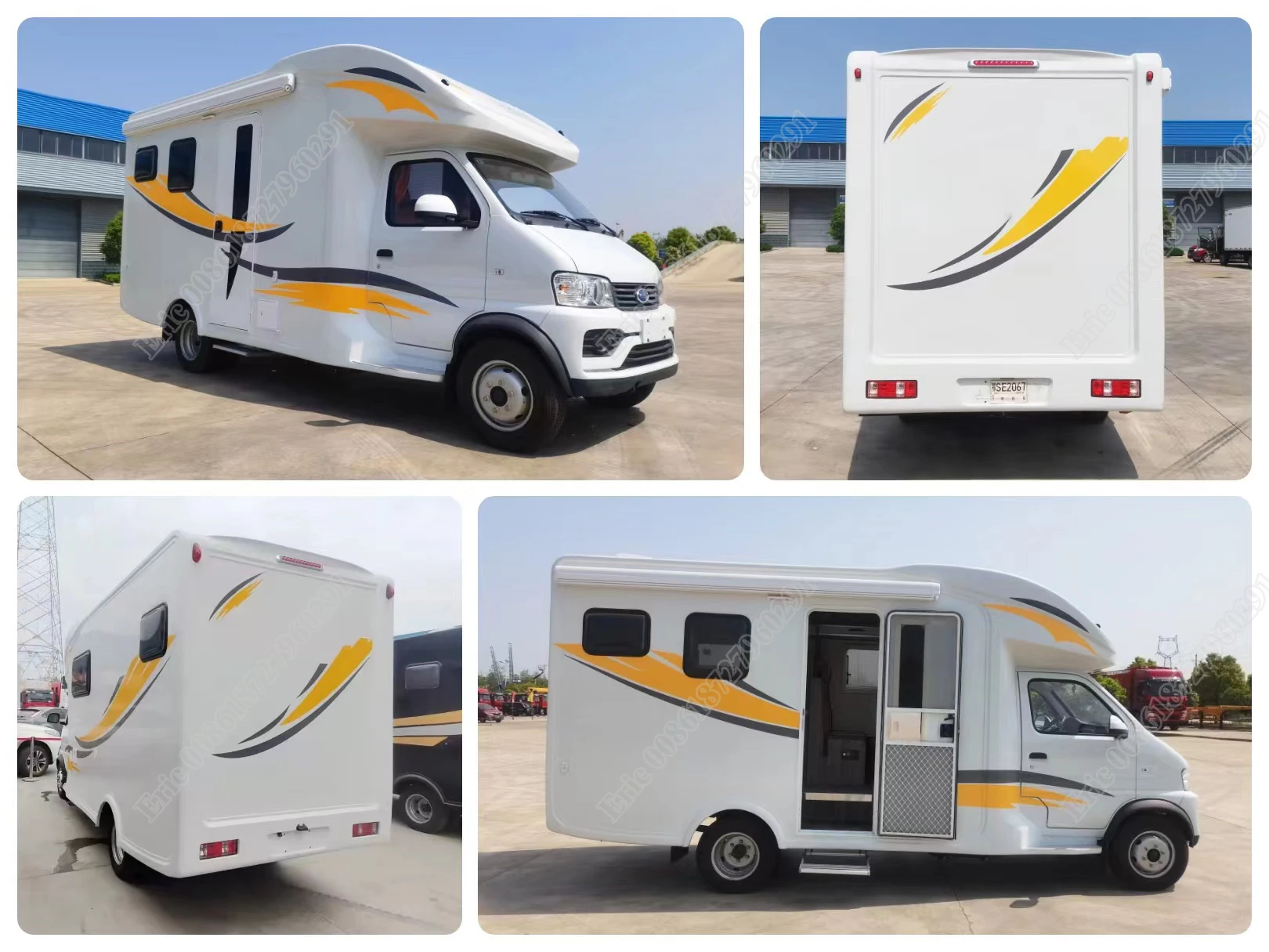 Hot Sale Luxury Off Road Truck Camper Caravan Motorhome Leading Factory ...