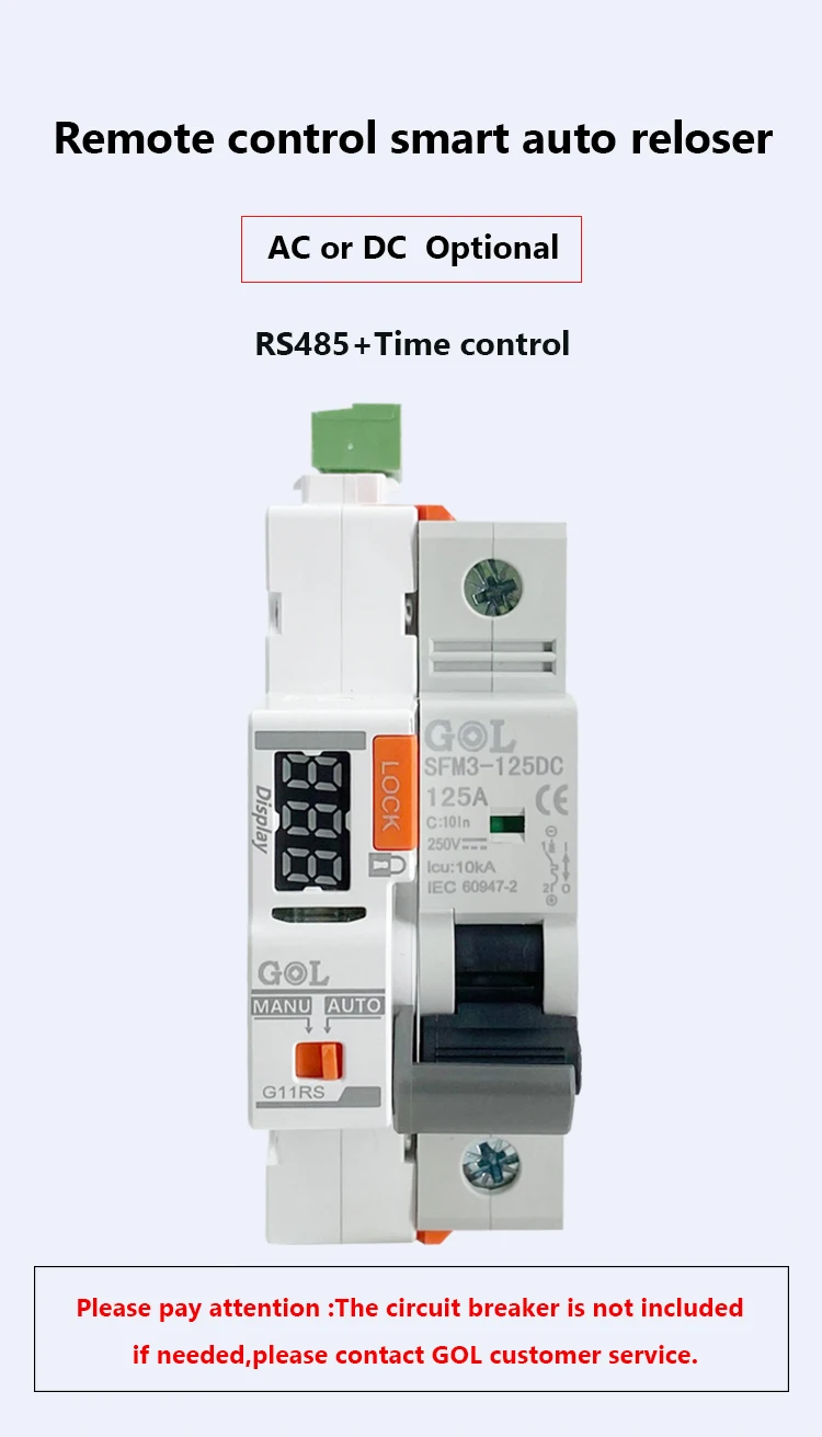 Smart RS485 Time Control Remote for Automatic Reclosers