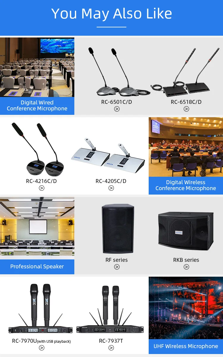 16 Video Conference Room Microphone Conferencing Equipment Video Confer ...