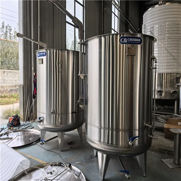 CASSMAN 4000L / 40HL Cooling Jacketed Variable Capacity Tank VCT ...