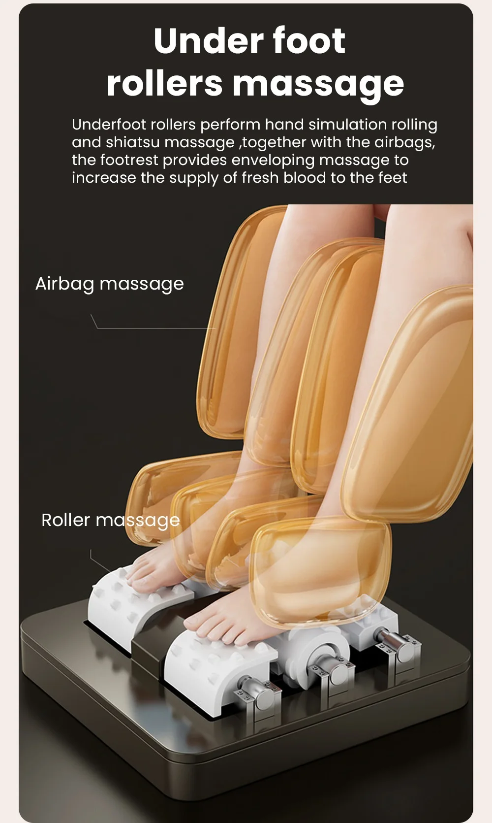 Full Body Sofa Led Massage Chair With Intelligence Ai Voice Control ...