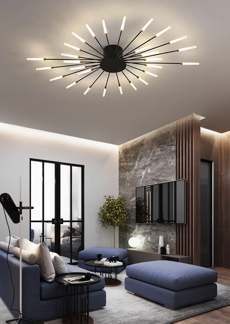Modern Indoor Lighting - LED Ceiling Lamps for Living Room