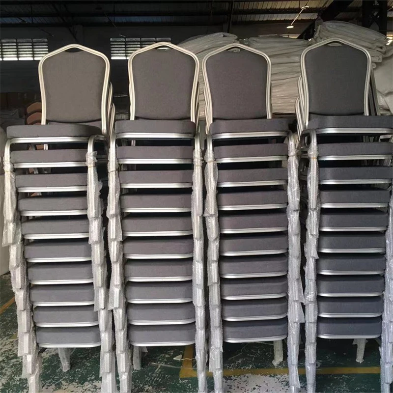 Elegant White Banquet Event Church Chairs for Hotel Mall Wedding