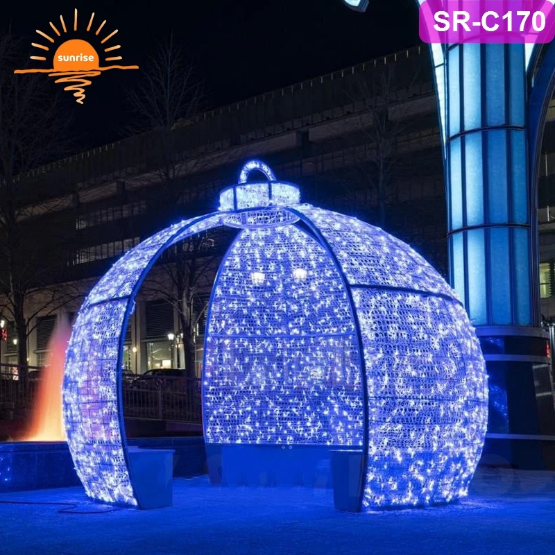 Customized Outdoor Waterproof LED Christmas Light Balls