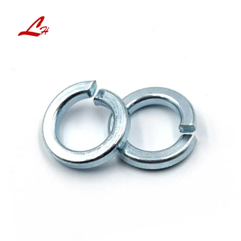M8 M12 M16 M20 Split Lock Washer Spring Washers with Bolt Nut Spot ...