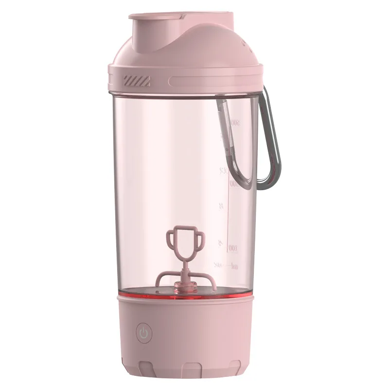 Custom LOGO 600ML Electric Protein Shaker Bottle - Self Stirring