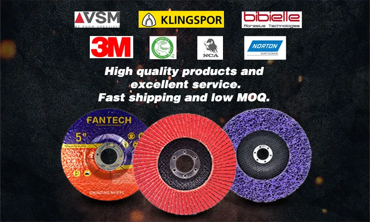 Fantech Abrasive Tools Unitized Wheel for Metal Grinding and Polishing ...