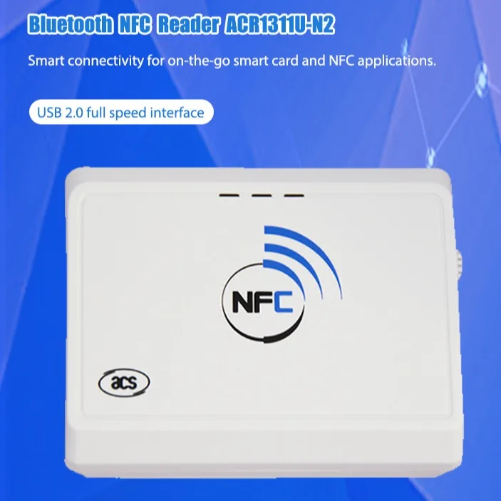 Compatible With Acr1255 13.56 Mhz Usb Bt Rfid Contactless Nfc Reader ...