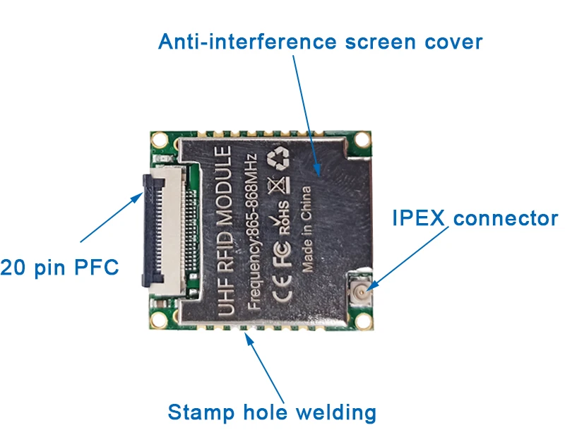 865-868mhz UHF RFID OEM Reader Module PR9200 - Portable & Reliable