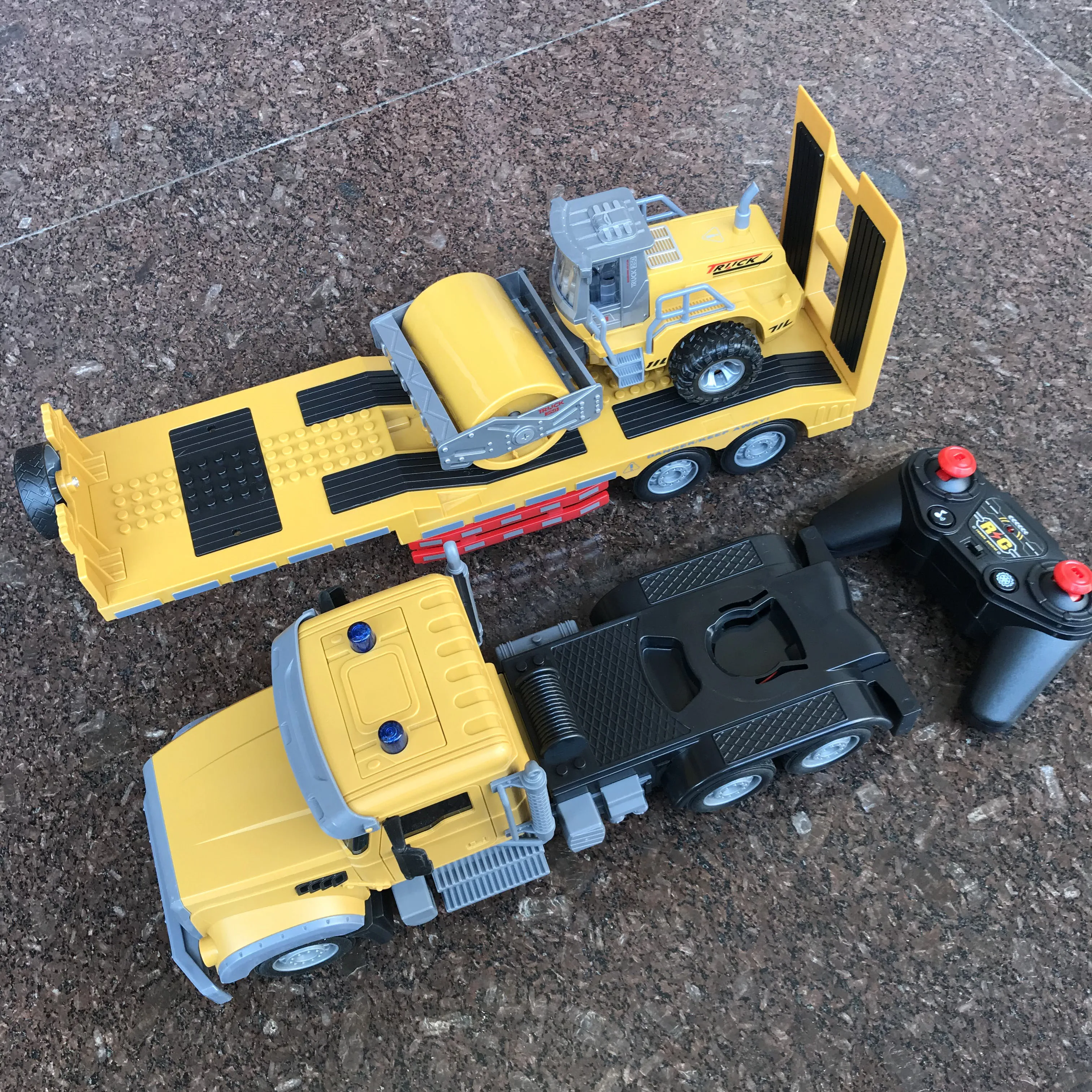 Truck Trailer Speed Car Rc Play Set Friction Truck Tractor Remote ...