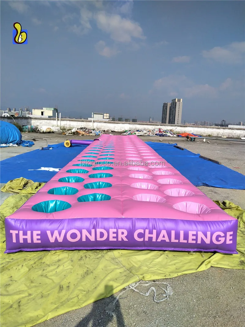 Outdoor Inflatable Wonder Challenge Tyre Obstacle Run