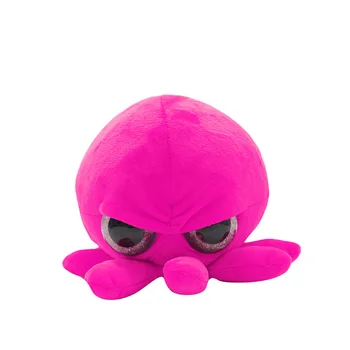 Grumpy Baby Octopus Adorable Super Soft Plush Stuffed Animal Toy With ...
