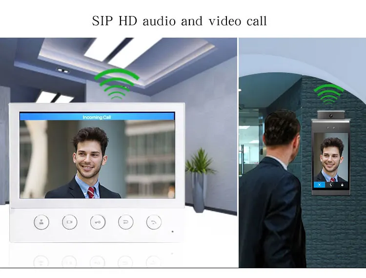 Face Recognition Access Control System SIP Video Call Remote Door ...