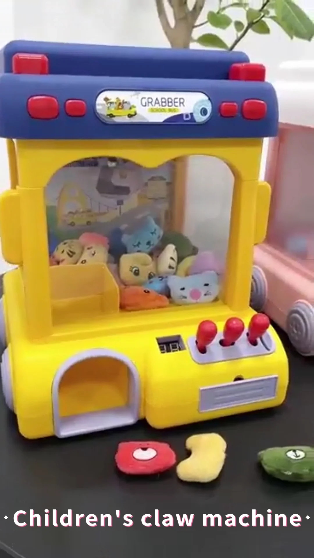 Samtoy 2 Modes Candy Easter Egg Doll Grabber Toy Coin Infrared ...