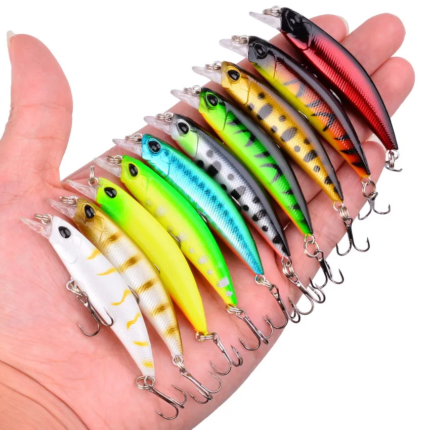 Artificial Multicolor Luminous Baits - Premium Fishing Tackle