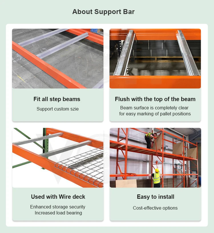Pallet Rack Components Pallet Racking Supports Bars| Alibaba.com