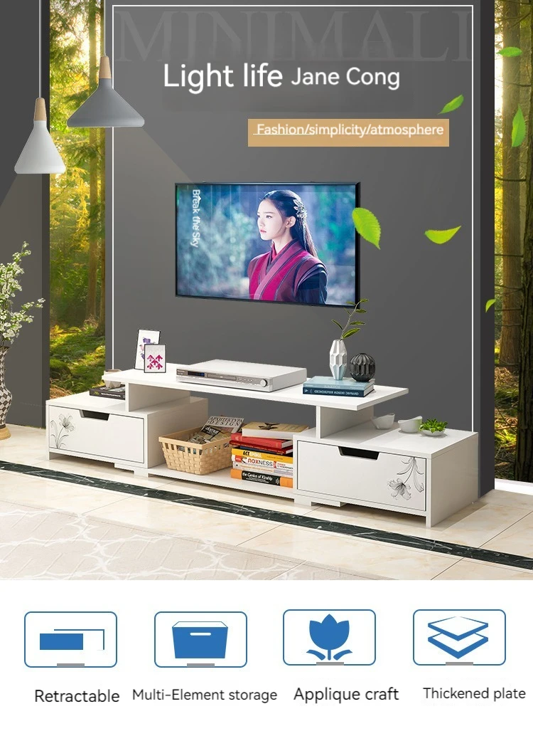 Simple Modern Tv Cabinet Multifunctional Living Room Tv Cabinet ...