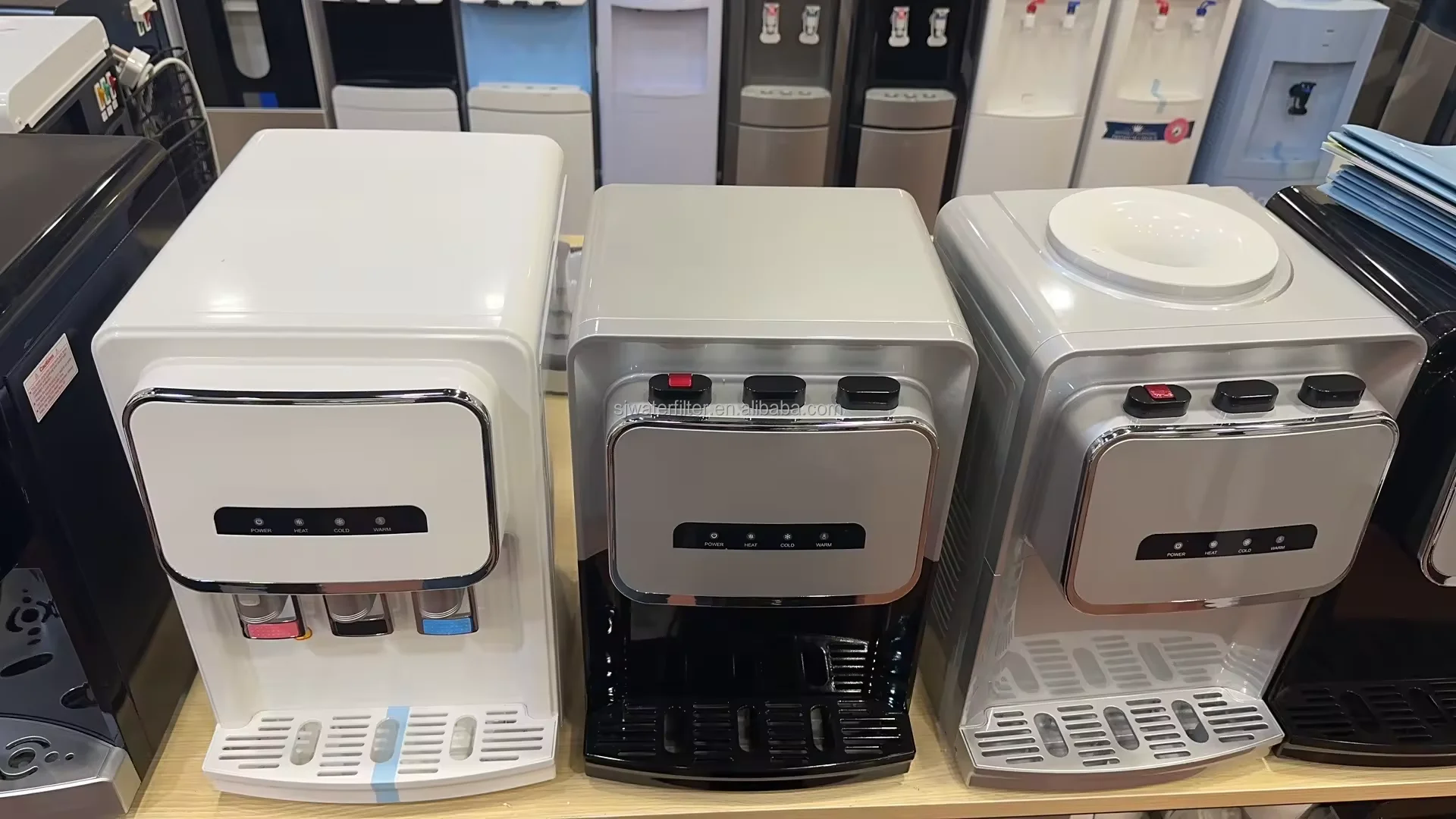 Water Dispenser Factory Wholesale Counter Top 5 Gallon Water Bottle Hot ...