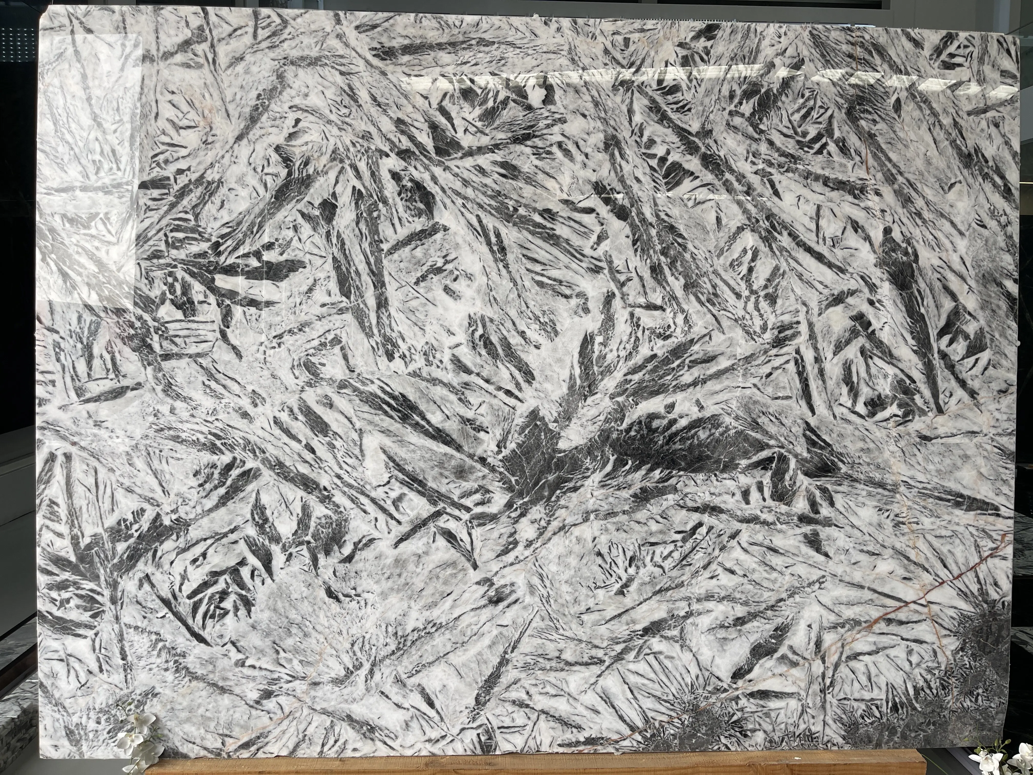 High Quality Natural Phoenix Feather White Granite - Buy Best Looking ...