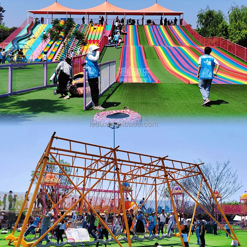 Funfair Park Attractions for Children Unpowered Rotary Unelectric ...