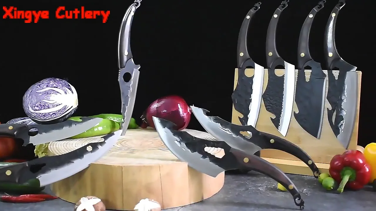 Xingye Customize Logo 6.5 Inch Stainless Steel Forged Poultry Boning ...