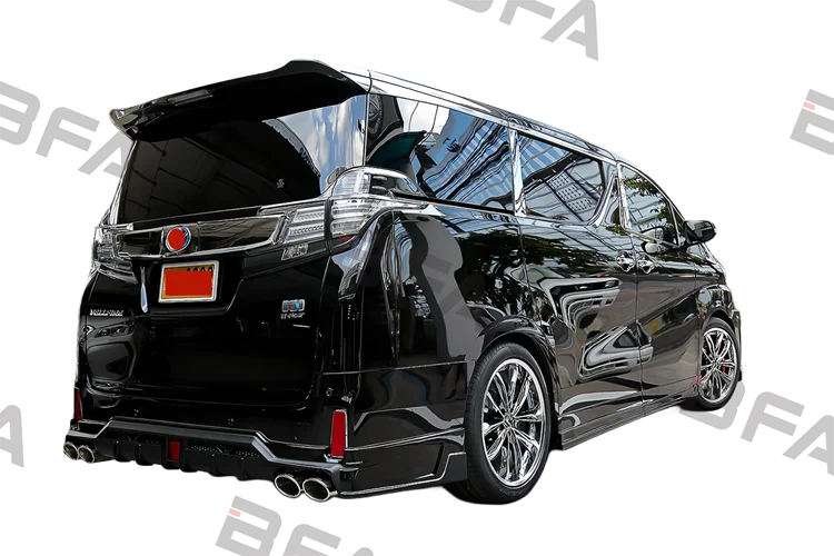For Toyota Alphard Vellfire Body Kit 30 Series Japanese Updated Rear ...