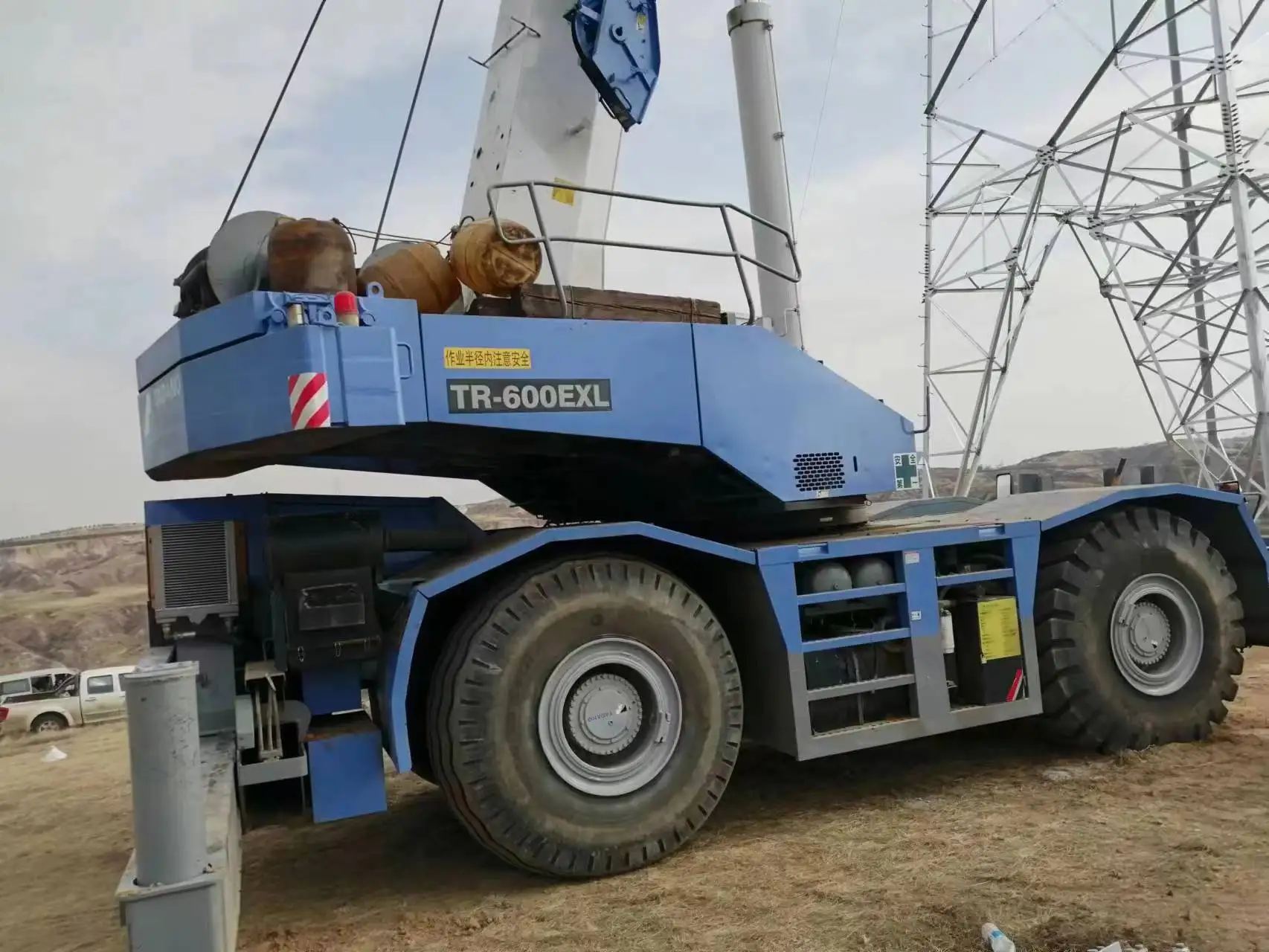 Used Mobile Crane Tg-500e Produced In 2005 Japan Made Tl250e Tl300e ...