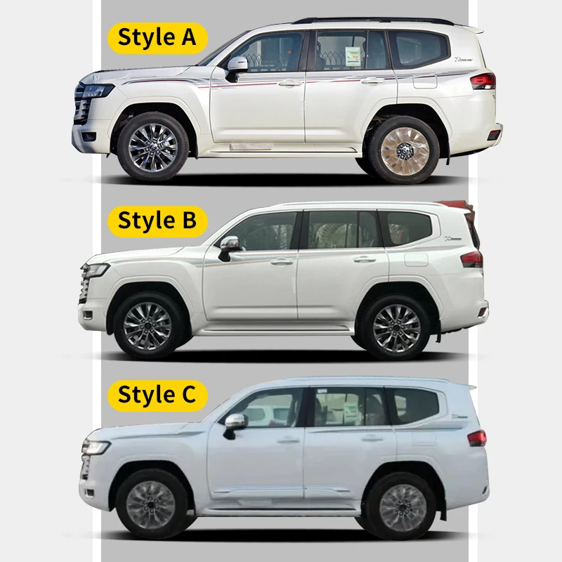 OEM Car Door Body Sticker for Toyota Land Cruiser LC300 2021-2022 ...