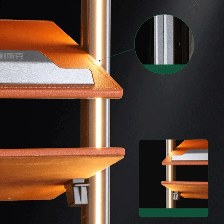 NISKO Revolving Shoe System - Space-Saving 360-Degree Rack