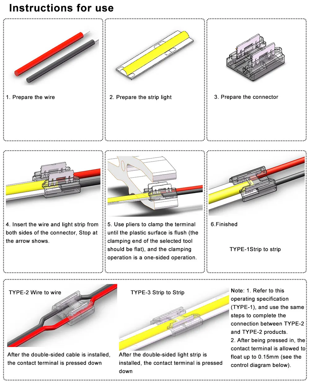 4 in 1 Wire Connector LED Strip RGB - Reliable & Versatile