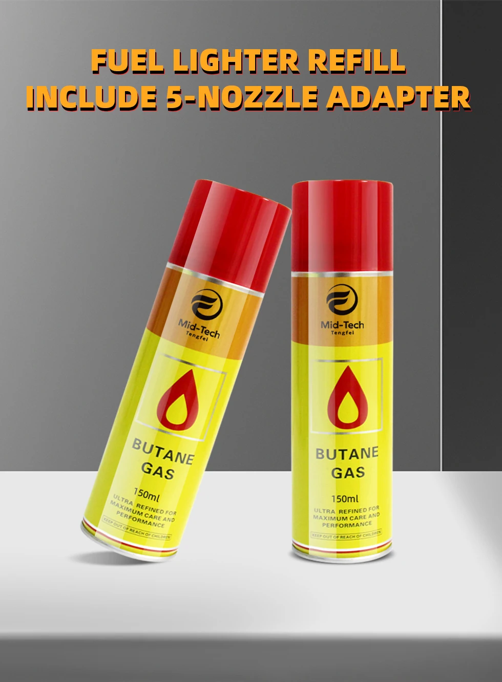 Portable Camping Butane Gas Canister Stoves Butane Fuel Canister And ...