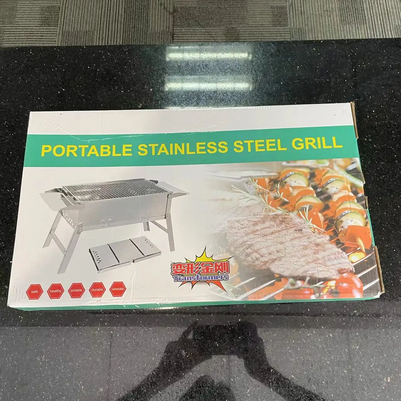 Custom Outdoor Mini Barbecue Grill Portable Style Camping Folding ...