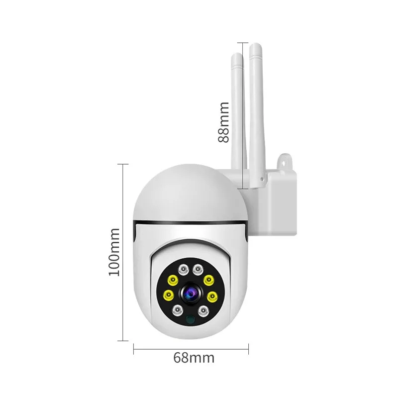 V380 IP Camera - Secure Your Home with 5G Motion Tracking