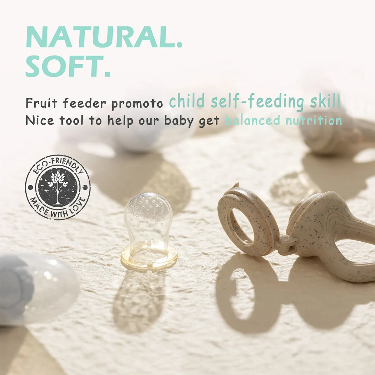 2023 Hot New Customization Ice Cream Baby Food Fruit Feeder Pacifier ...