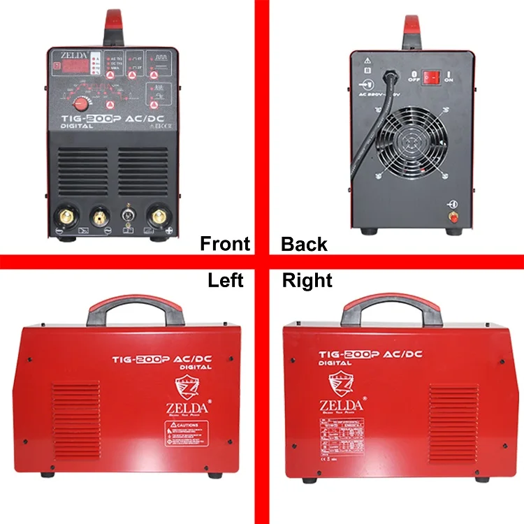 Zelda IGBT Inverter TIG Arc Welders - Digital Argon Welding