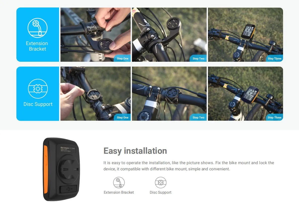 Smart Gps And Bds Digital Bike Computer Lcd Bicycle Speed Meter Bike ...