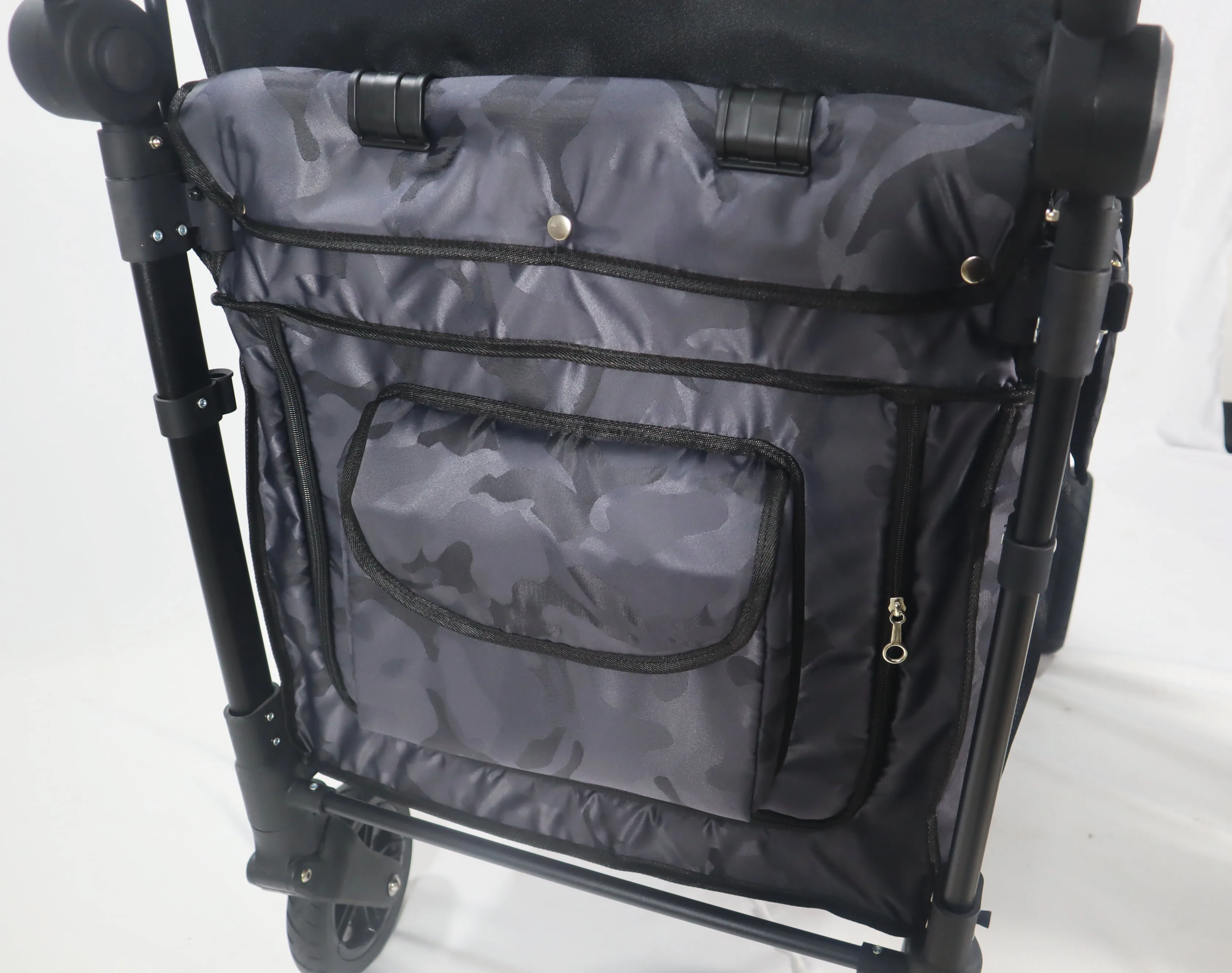 Factory Kids 2 Push Handles Wagons Foldable Heavy Duty Trolley ...