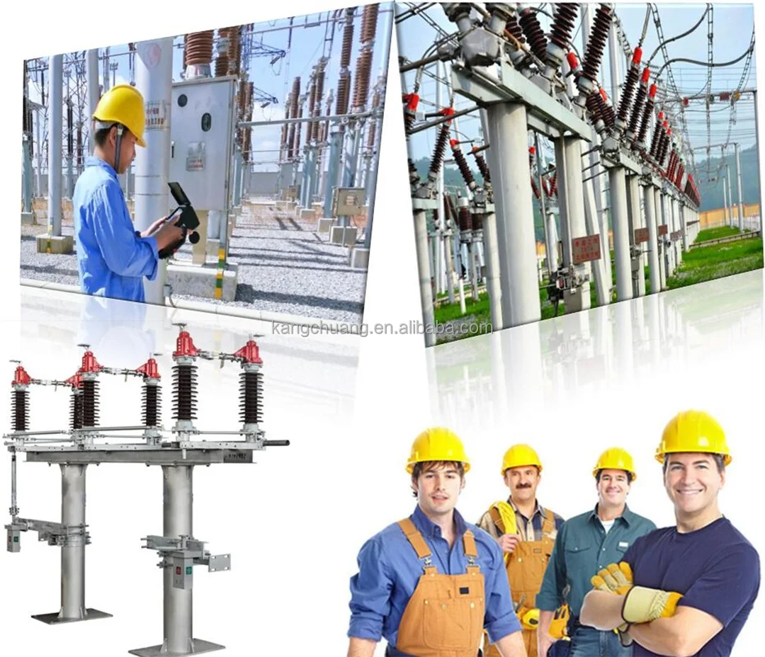 GW4-40.5 630A 12KV 35KV 72.5KV 126KV 145KV 2023 New Power Station Type High Voltage Isolation ...
