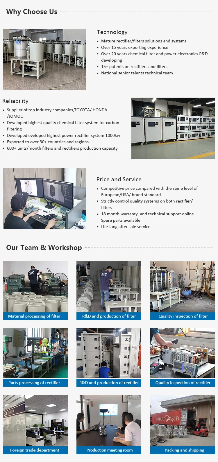 Jec High Current Ac To Dc Power Supply 12v 3000a Igbt Modules 3 Phase ...