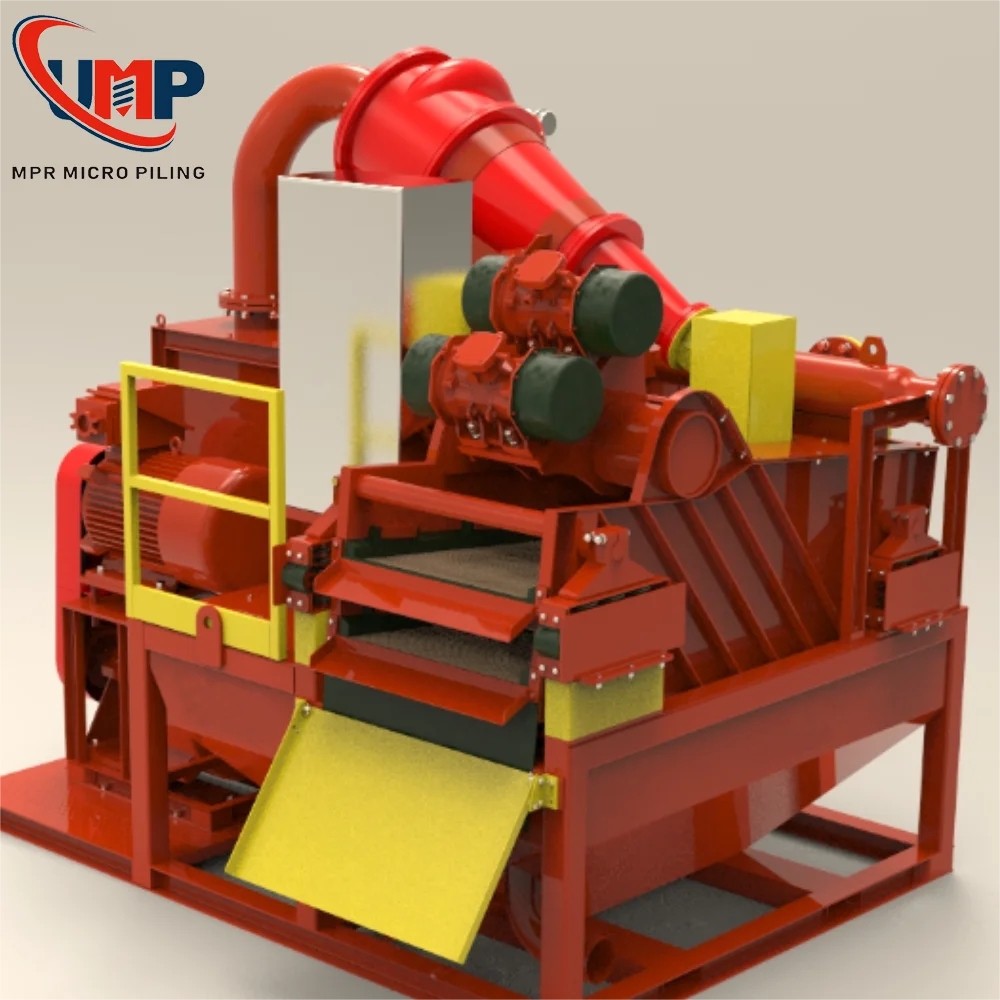 UMP Mud Desilter Separators Drilling Machine Fluid Solid Control with ...