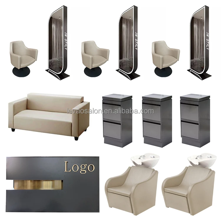 Hair Salon Furniture Set Green Chair Salon Styling Chair - Buy Styling ...
