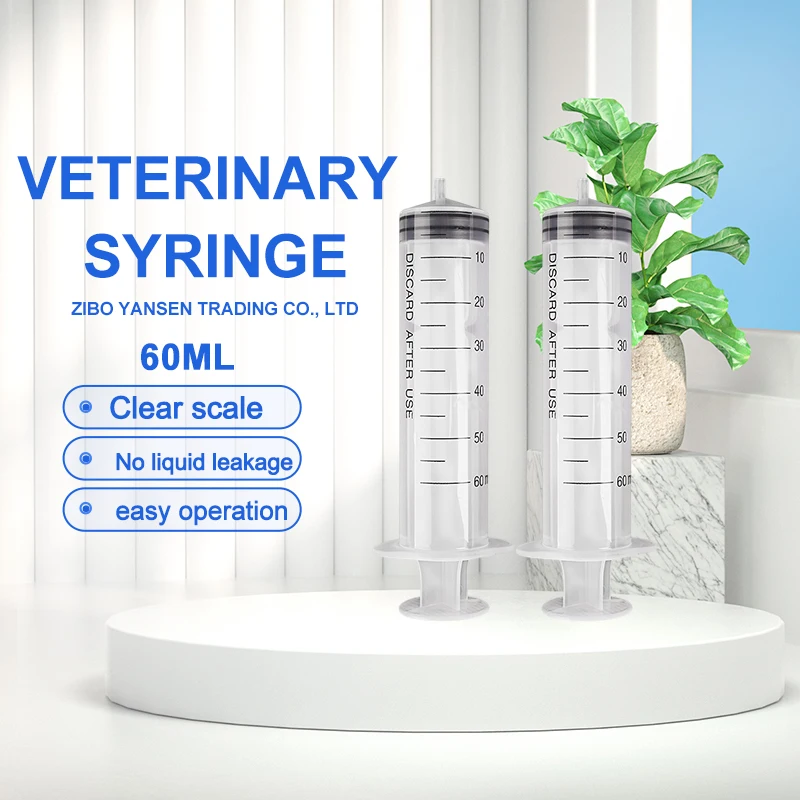 High Quality Large Caliber Disposable Independent Packaging 60ml ...