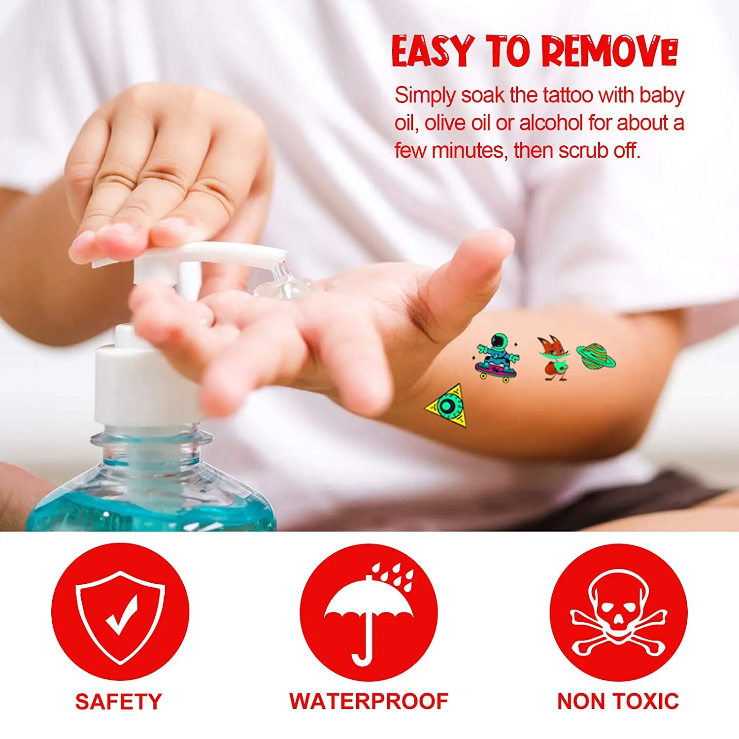 Pt Custom Waterproof Temporary Tattoo For Children Temporary Tattoo ...