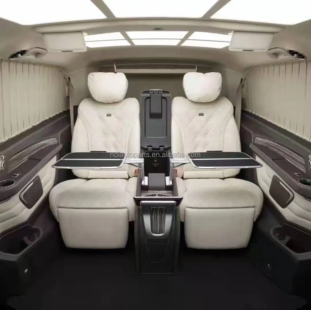 V Class Vip Seat With Central Control Armrest Box And Foldable Seat ...