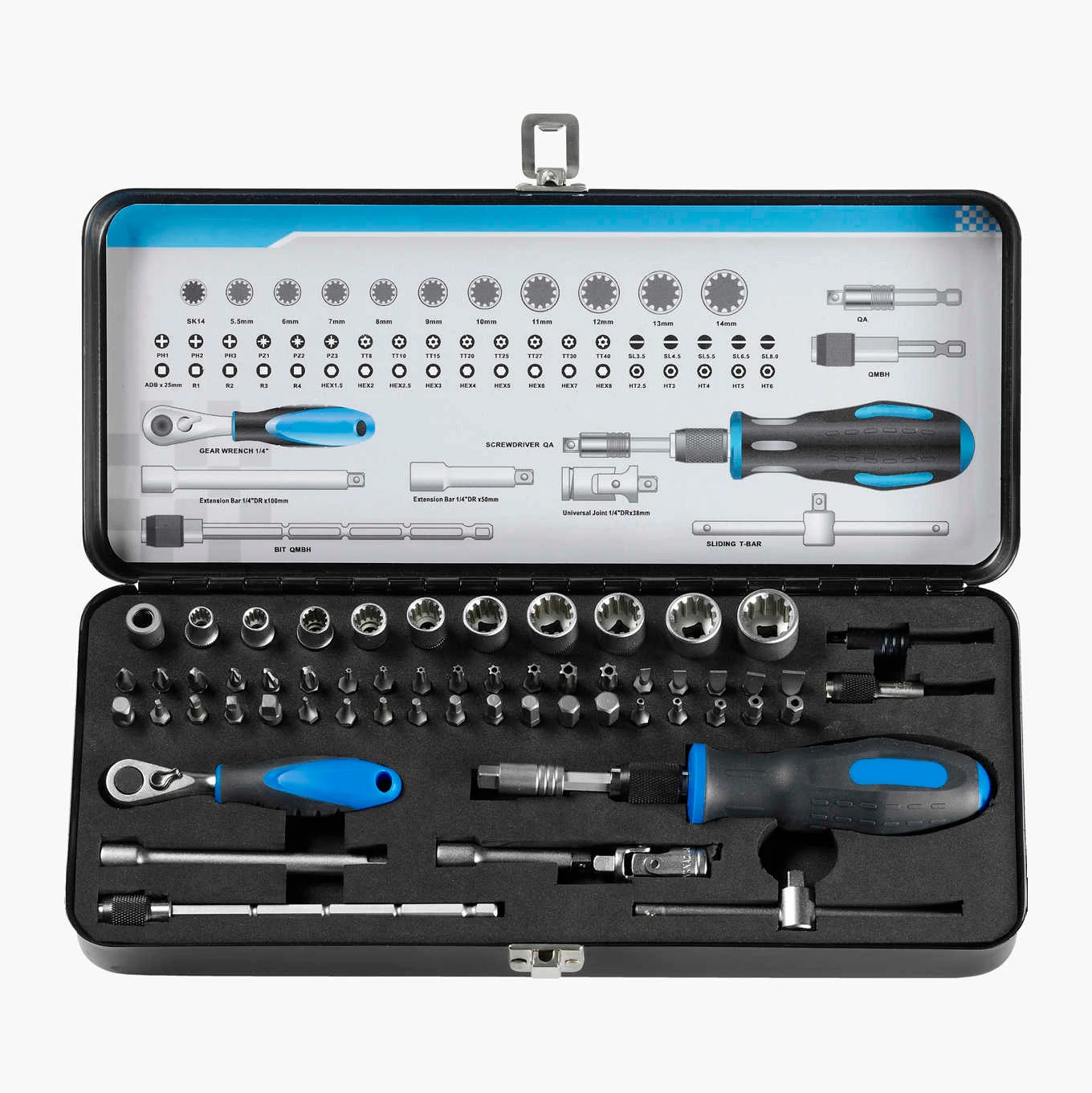 Professional Socket Set Ratchet Wrench Set Car Repair Tool Kit - Buy ...