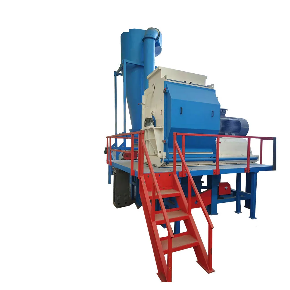 Large capacity hammer mill with imported bearing grinder wood crusher ...